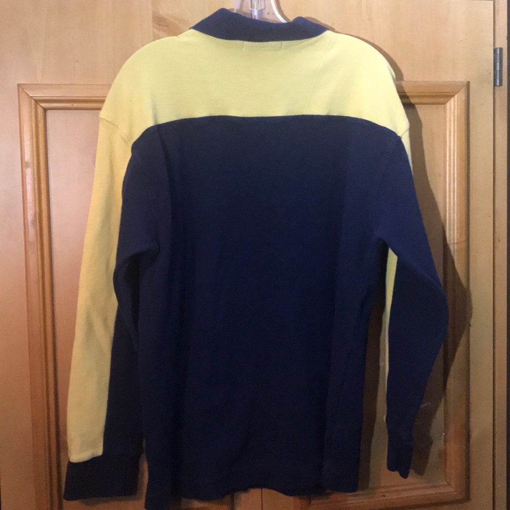 Polo Ralph Lauren Xxl Two Tone Collared Shirt - Gem